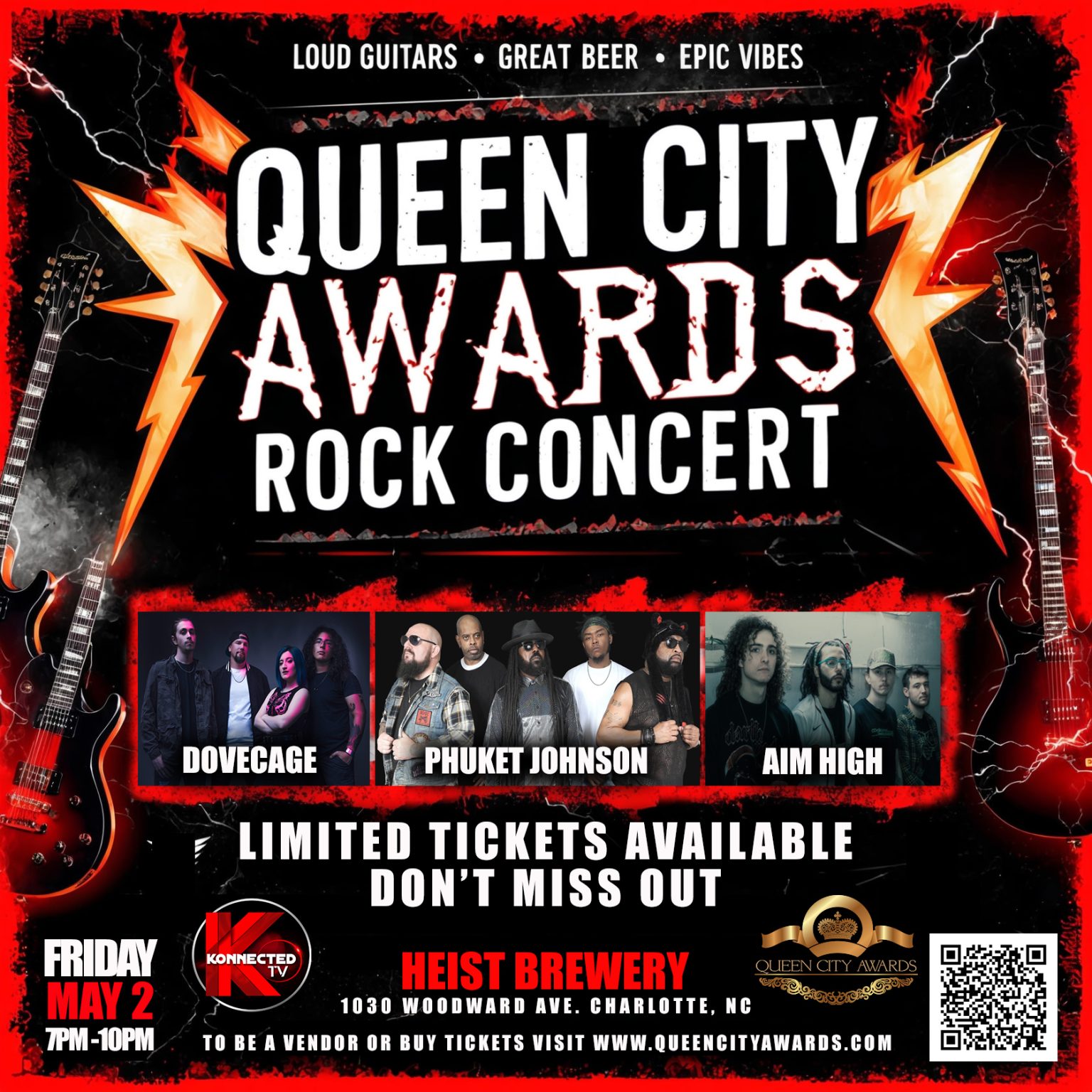 Queen City Awards Rock Concert – Queen City Awards